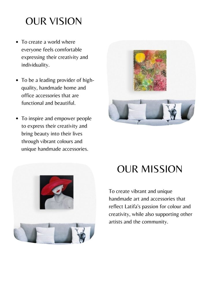 Latifa Art | Abstract Art & Creative Expressions VISION AND MISSION